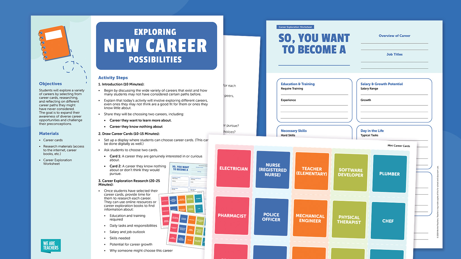Free Career Exploration Lesson Plans and Handouts - Blog.nidoproject.com