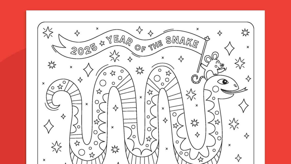 Chinese New Year Coloring Pages 2025: Get Free Download - Blog ...