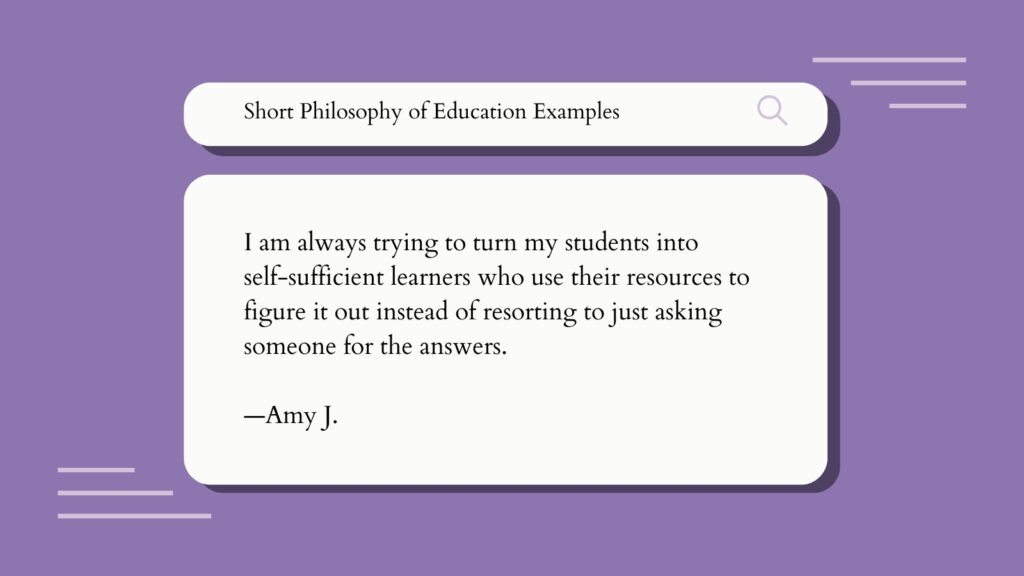 40 Philosophy of Education and Teaching Philosophy Examples - Blog ...