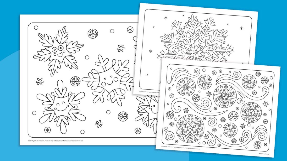 Snowflake Coloring Book: Free Download - Blog.nidoproject.com